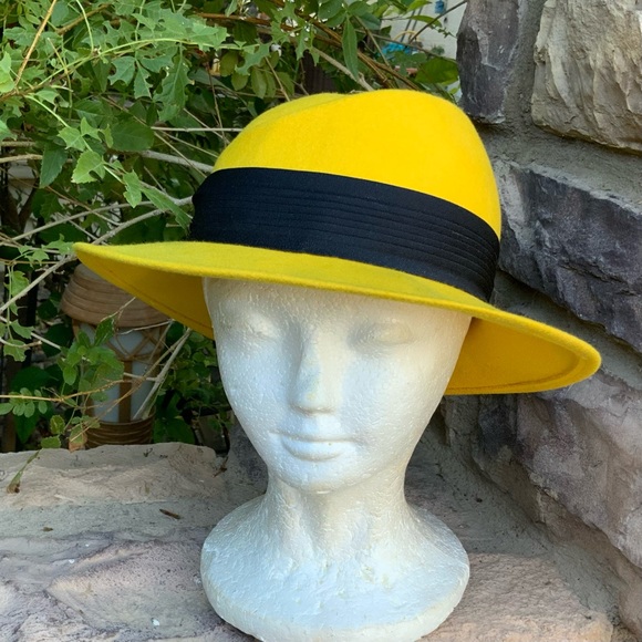 BOLLMAN Hat Co | Accessories | Geowbollman Yellow Vintage Hat | Poshmark